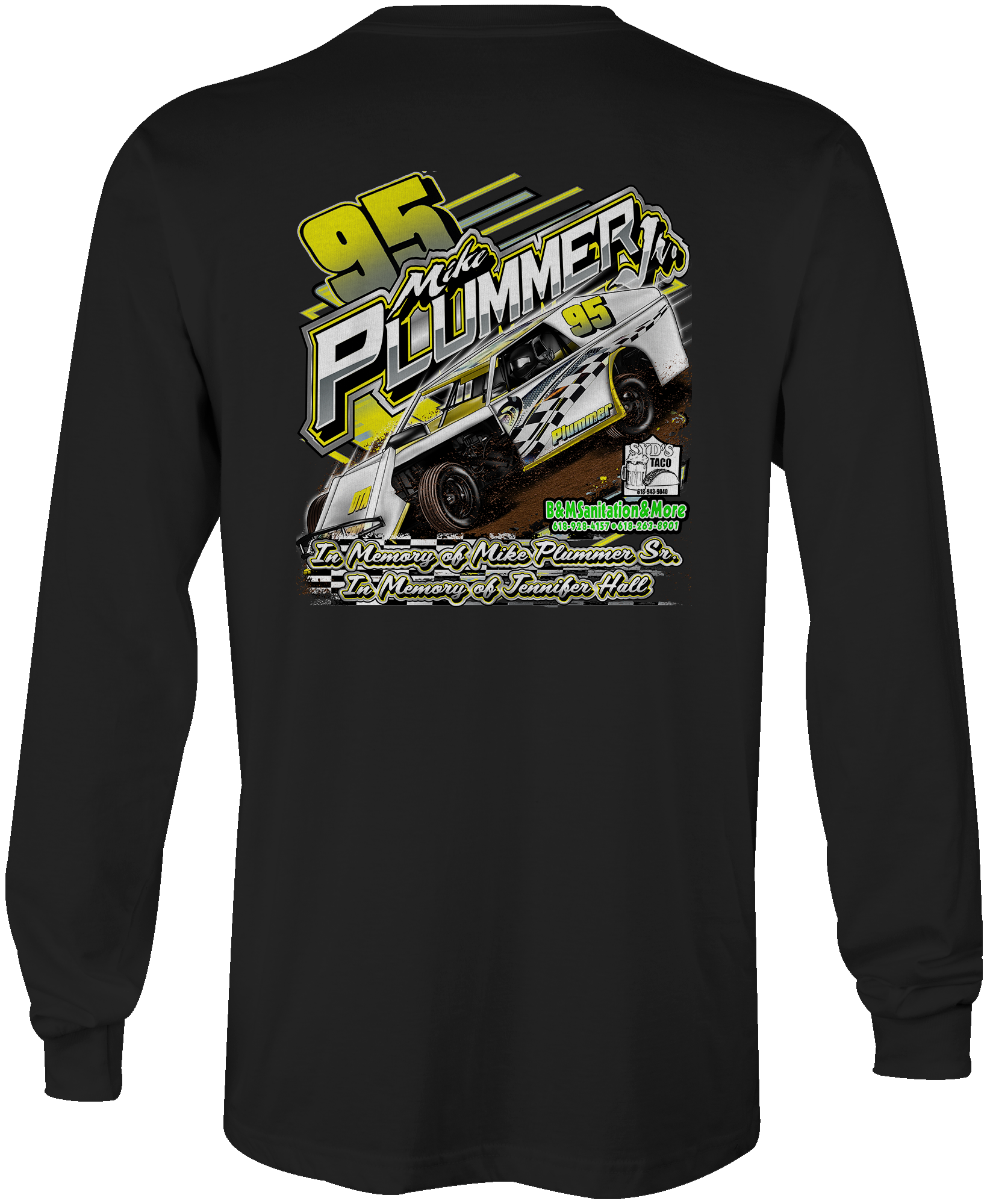 Mike Plummer Jr. Long Sleeves – Black Acid Apparel