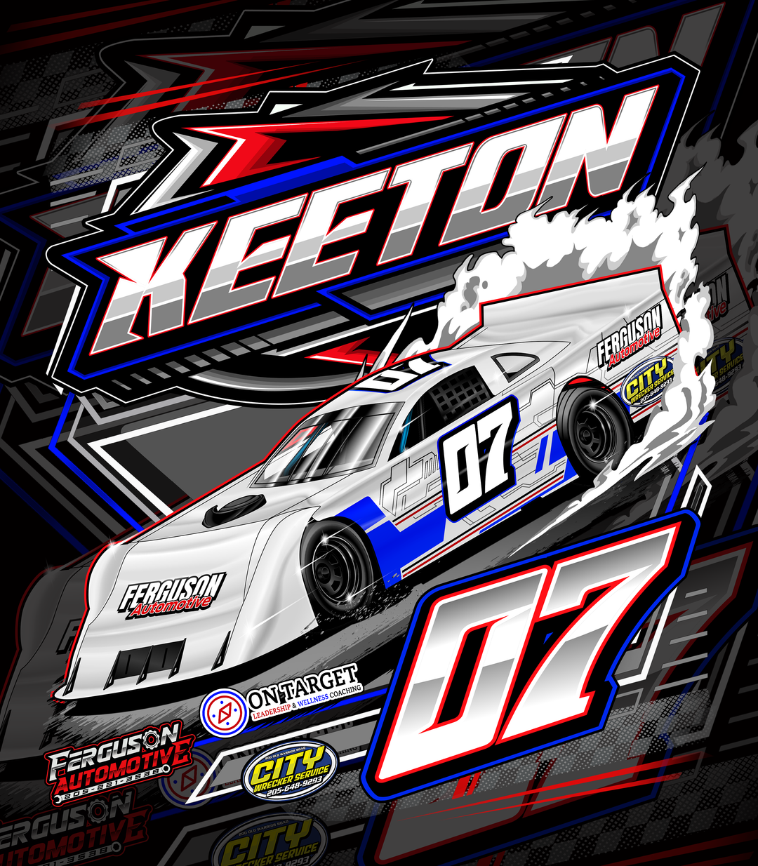 Keeton Ferguson 2026 – Black Acid Apparel