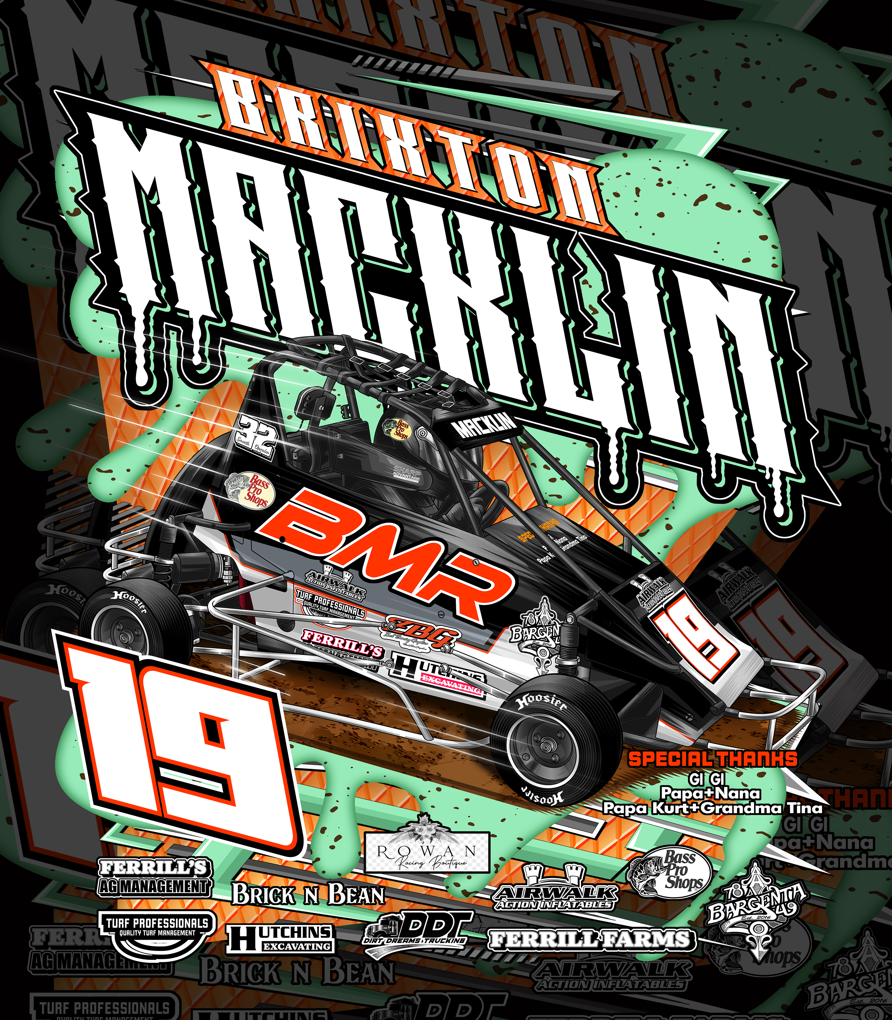 Brixton Macklin 2025 – Black Acid Apparel