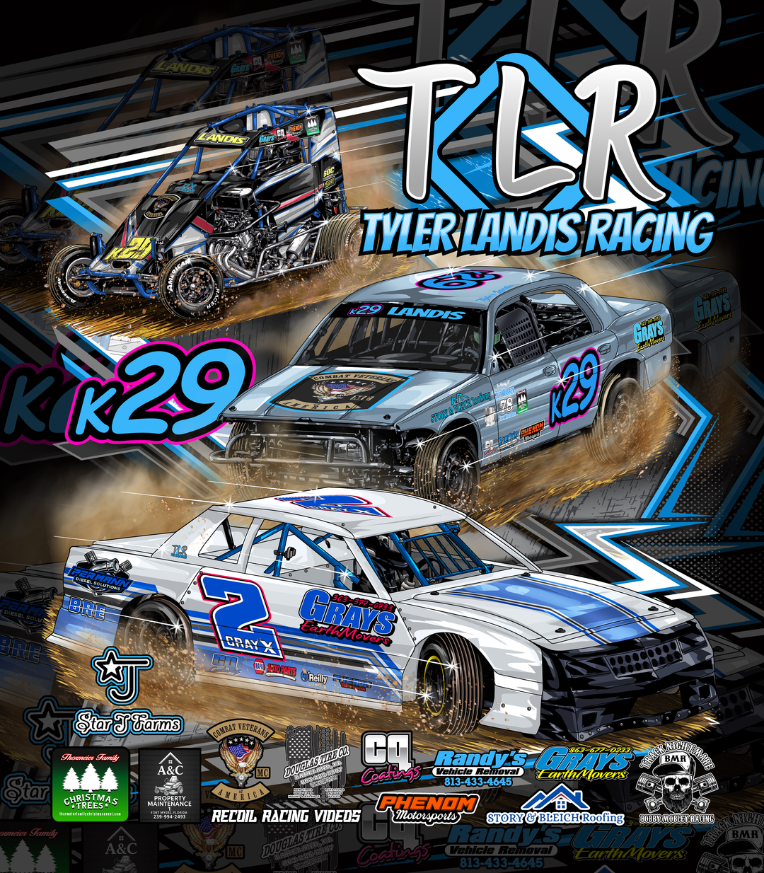 Tyler Landis 2025 – Black Acid Apparel