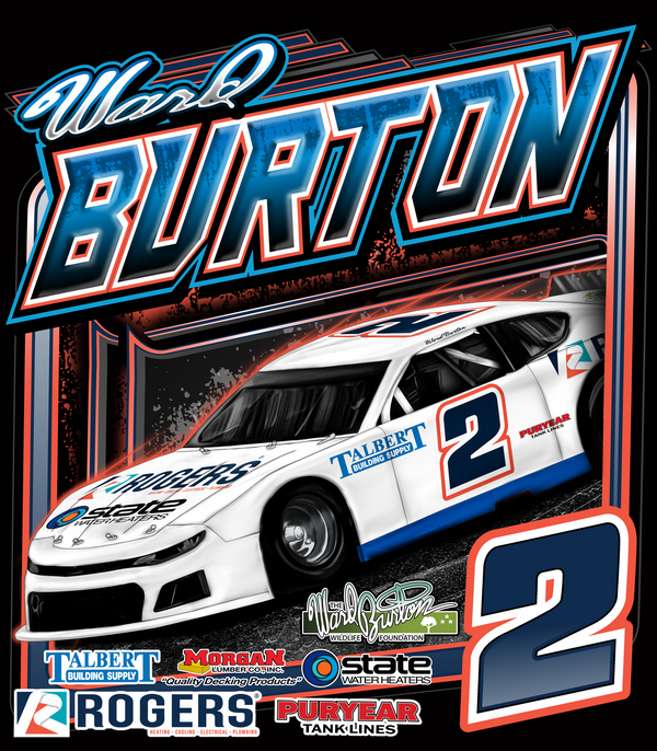 Ward Burton - Black Acid Apparel