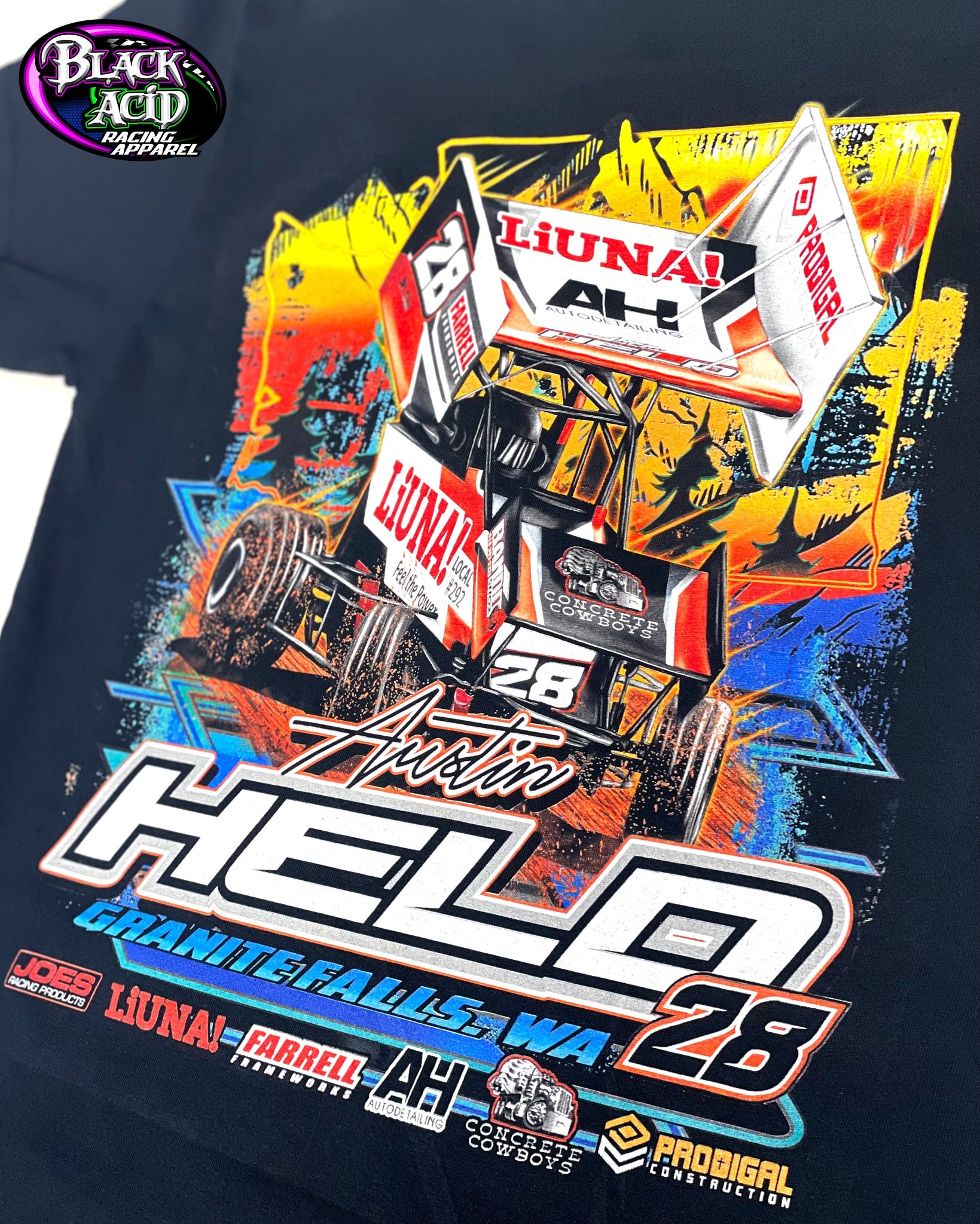 Custom Racing Apparel Setup - 1 Vehicle – Black Acid Apparel