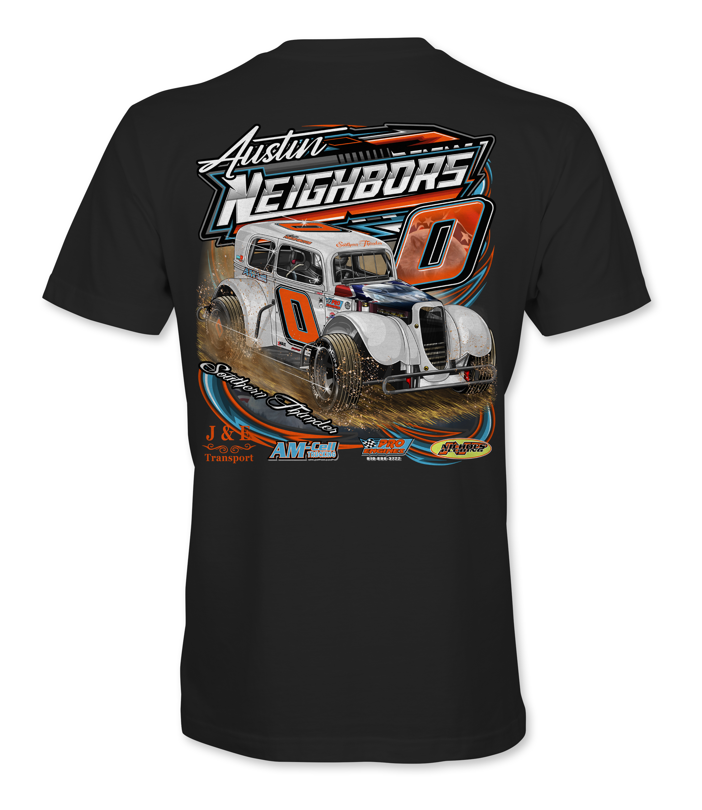 Austin Neighbors 2026 T-Shirts – Black Acid Apparel