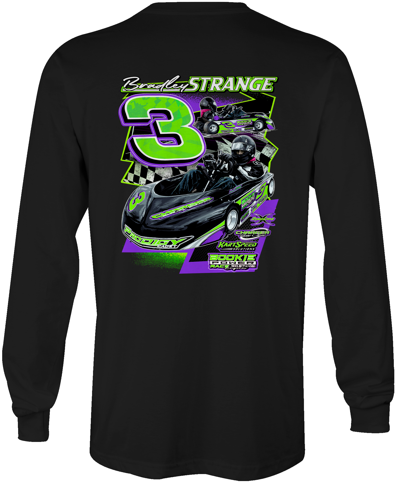Bradley Strange Long Sleeves – Black Acid Apparel