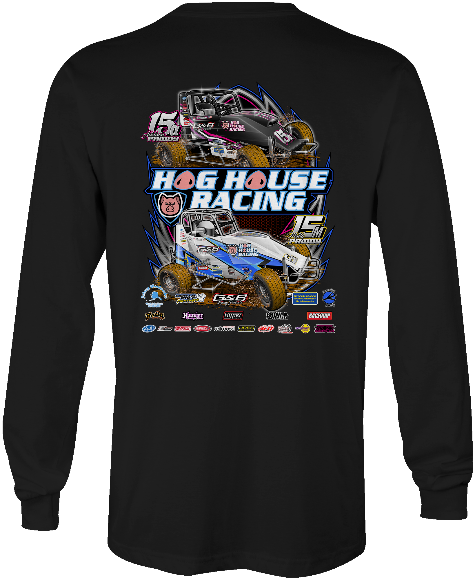 Hoghouse Racing Hoodies – Black Acid Apparel