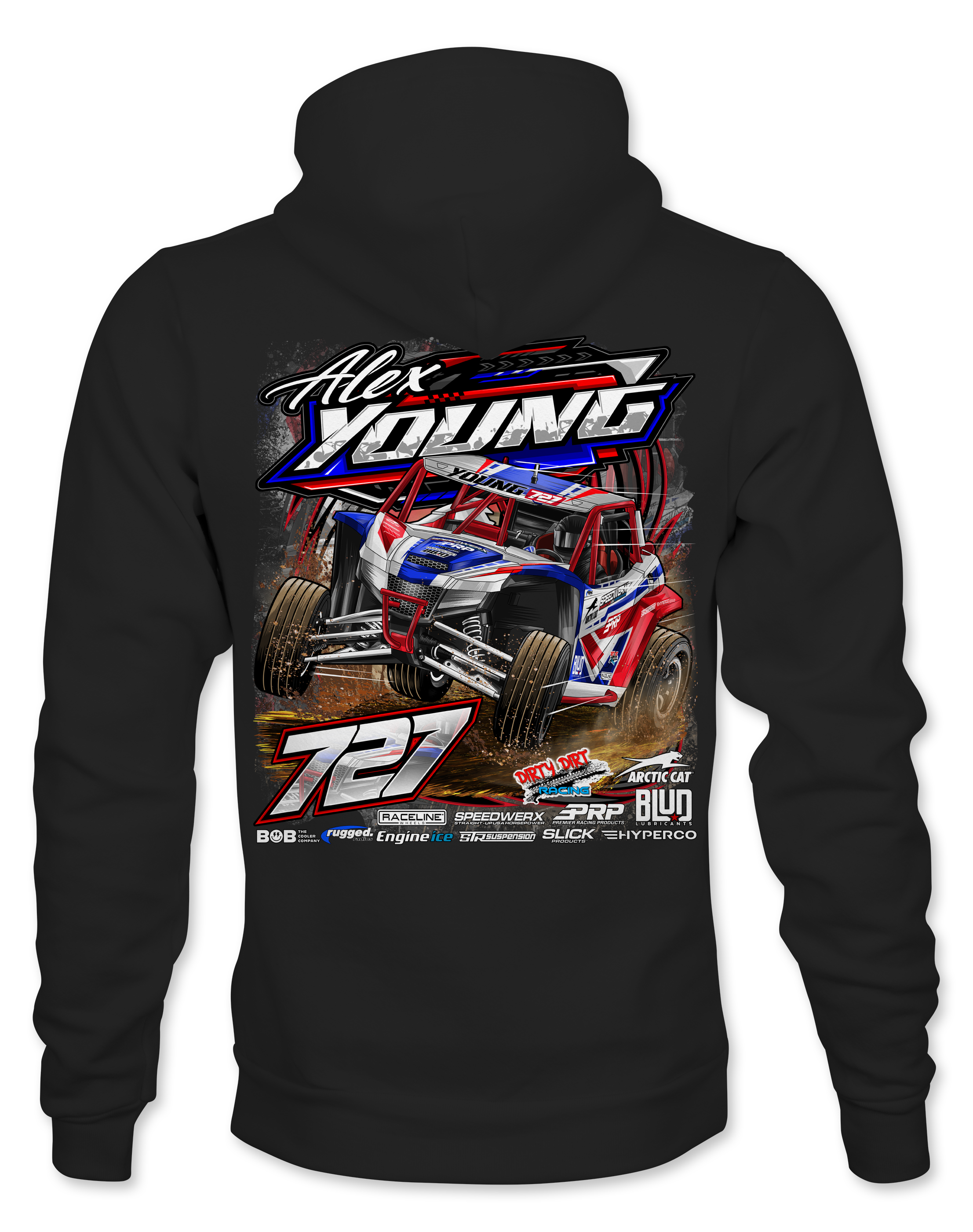 Alex Young 2025 Hoodies – Black Acid Apparel