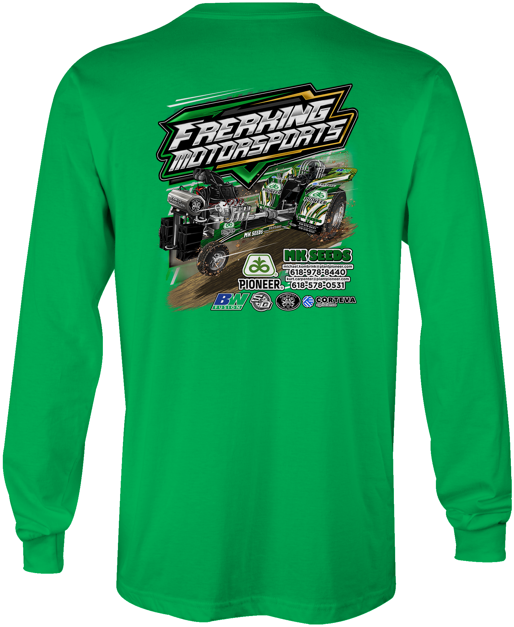 Frerking Motorsports 2023 Long Sleeves – Black Acid Apparel