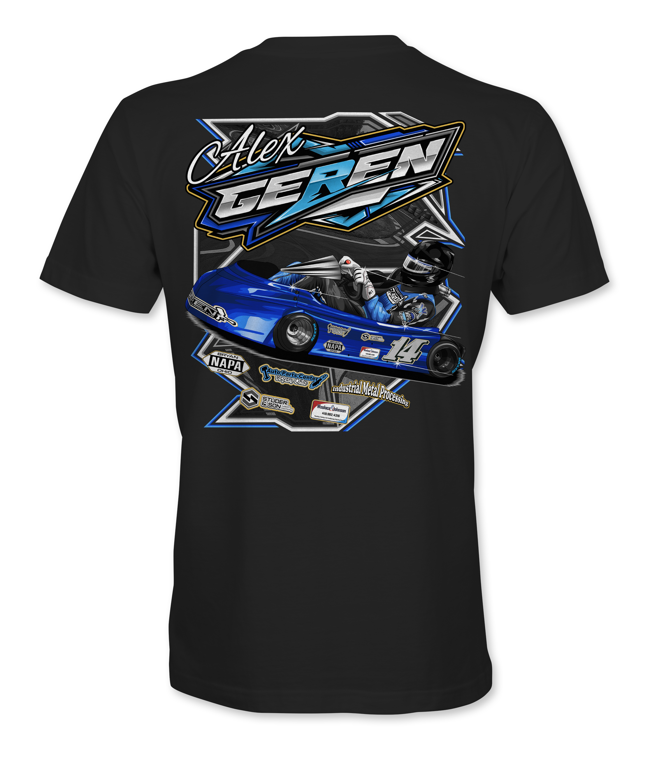 Alex Geren 2026 T-Shirts – Black Acid Apparel