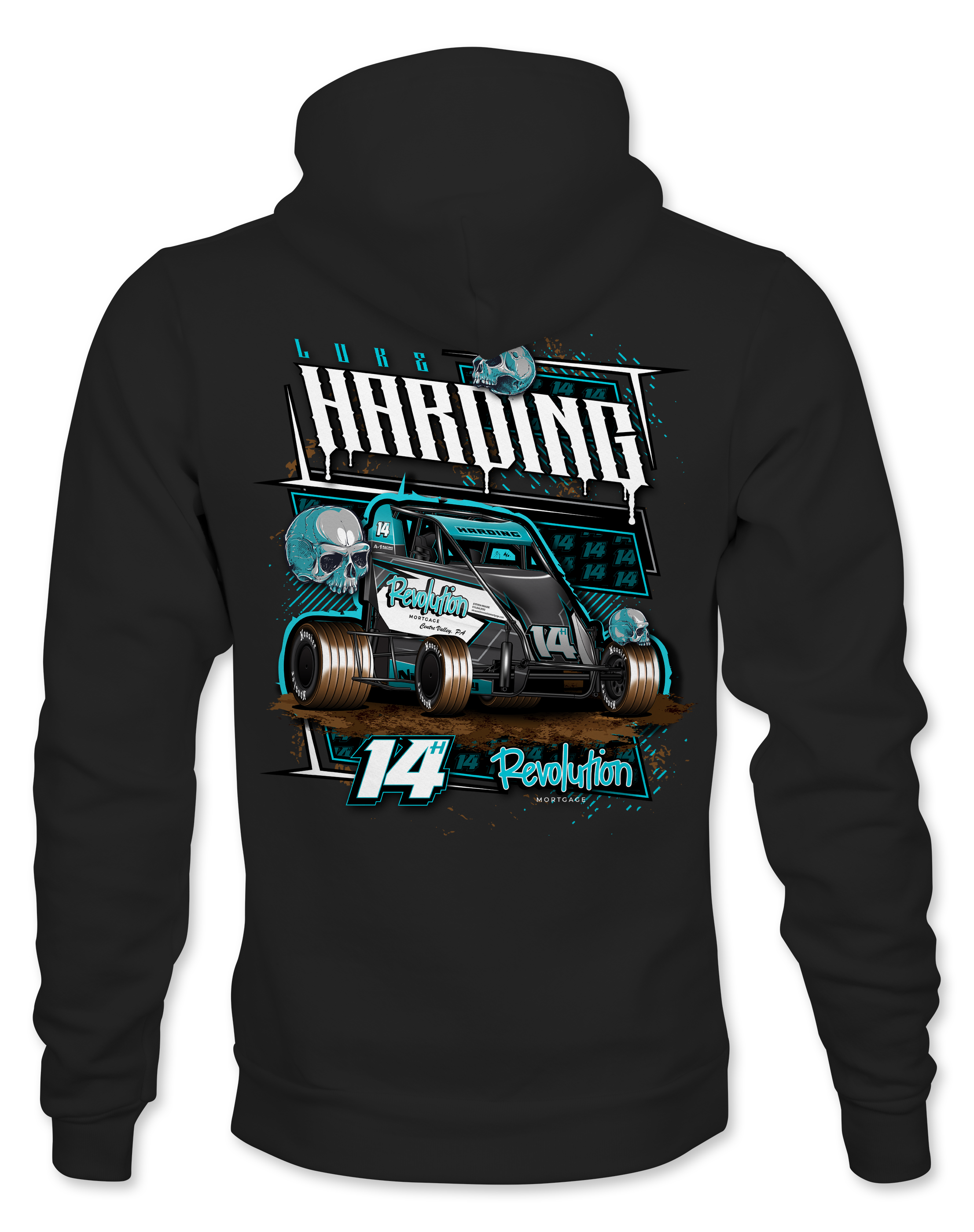 Luke Harding 2025 Hoodies – Black Acid Apparel