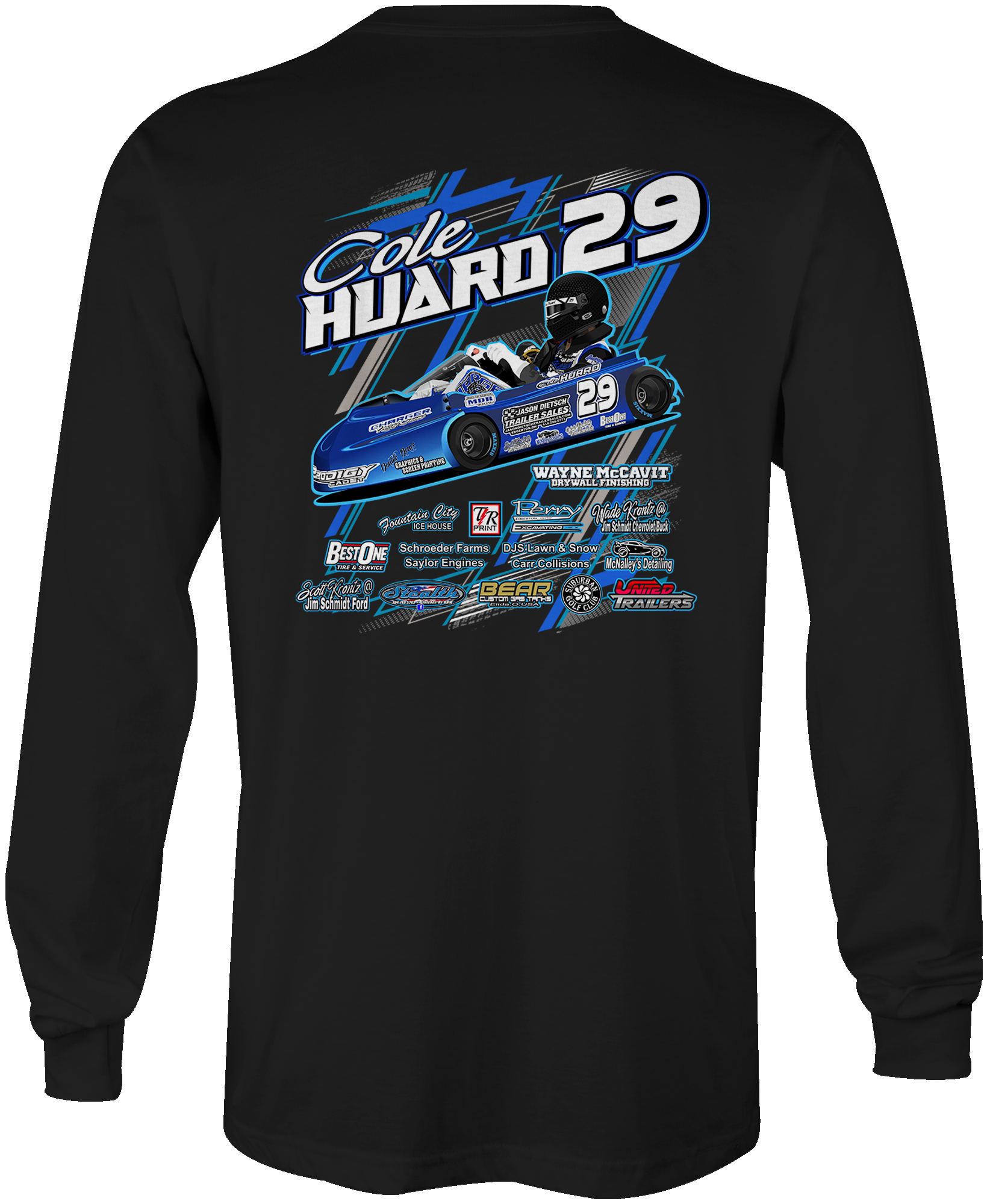 Cole Huard Long Sleeves – Black Acid Apparel