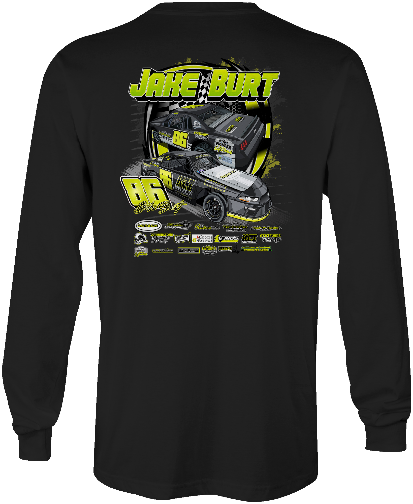 Jake Burt Long Sleeves – Black Acid Apparel