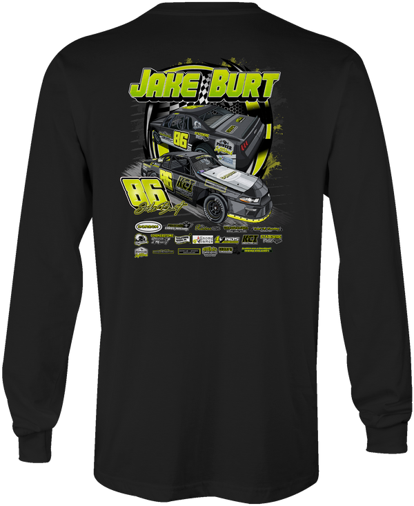 Jake Burt Long Sleeves - Black Acid Apparel
