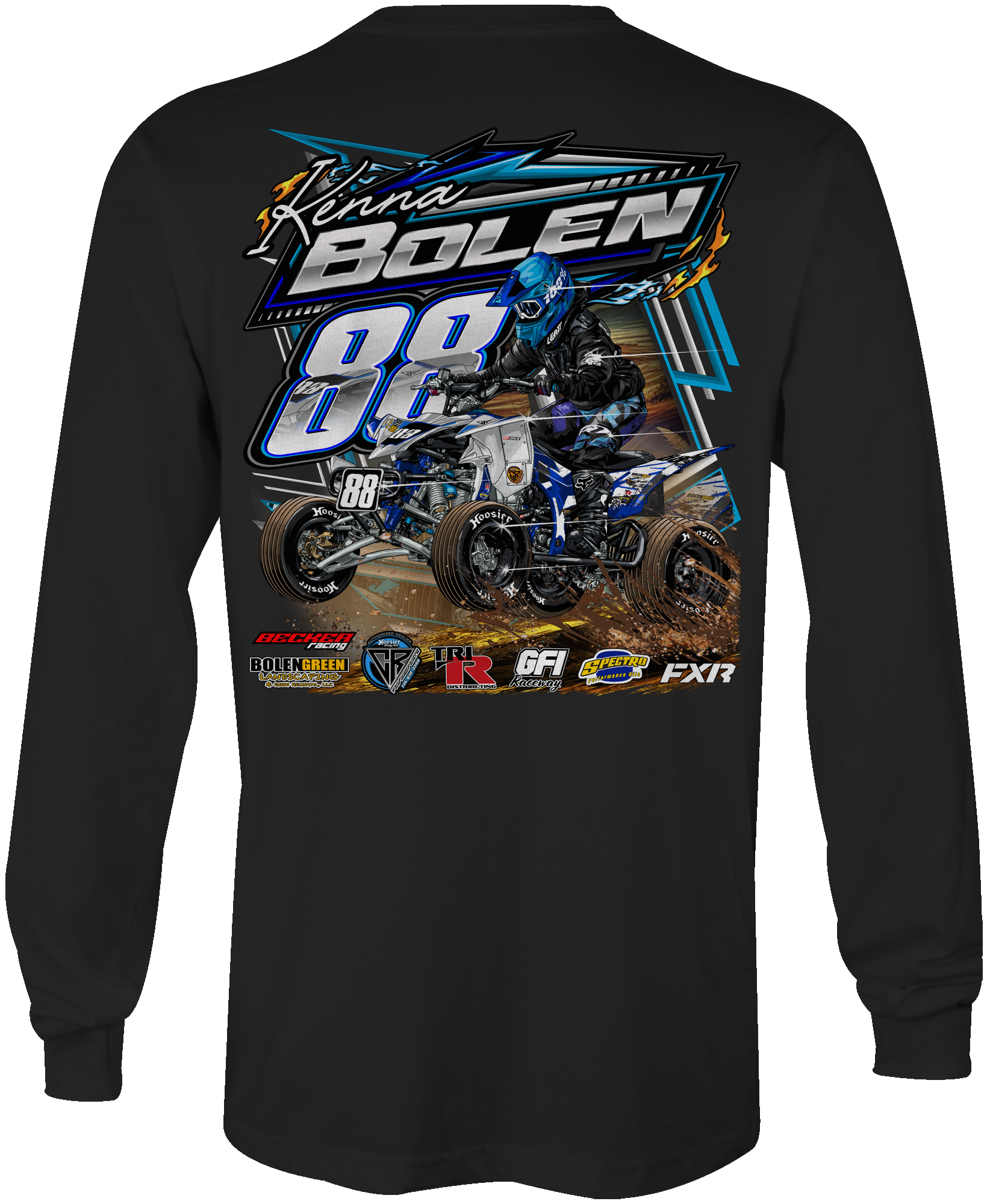 Kenna Bolen 2025 Long Sleeves – Black Acid Apparel