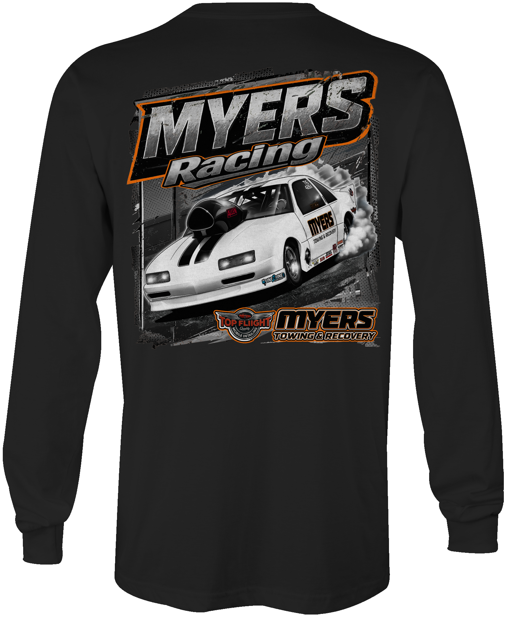 Myers Racing 2025 Long Sleeves – Black Acid Apparel