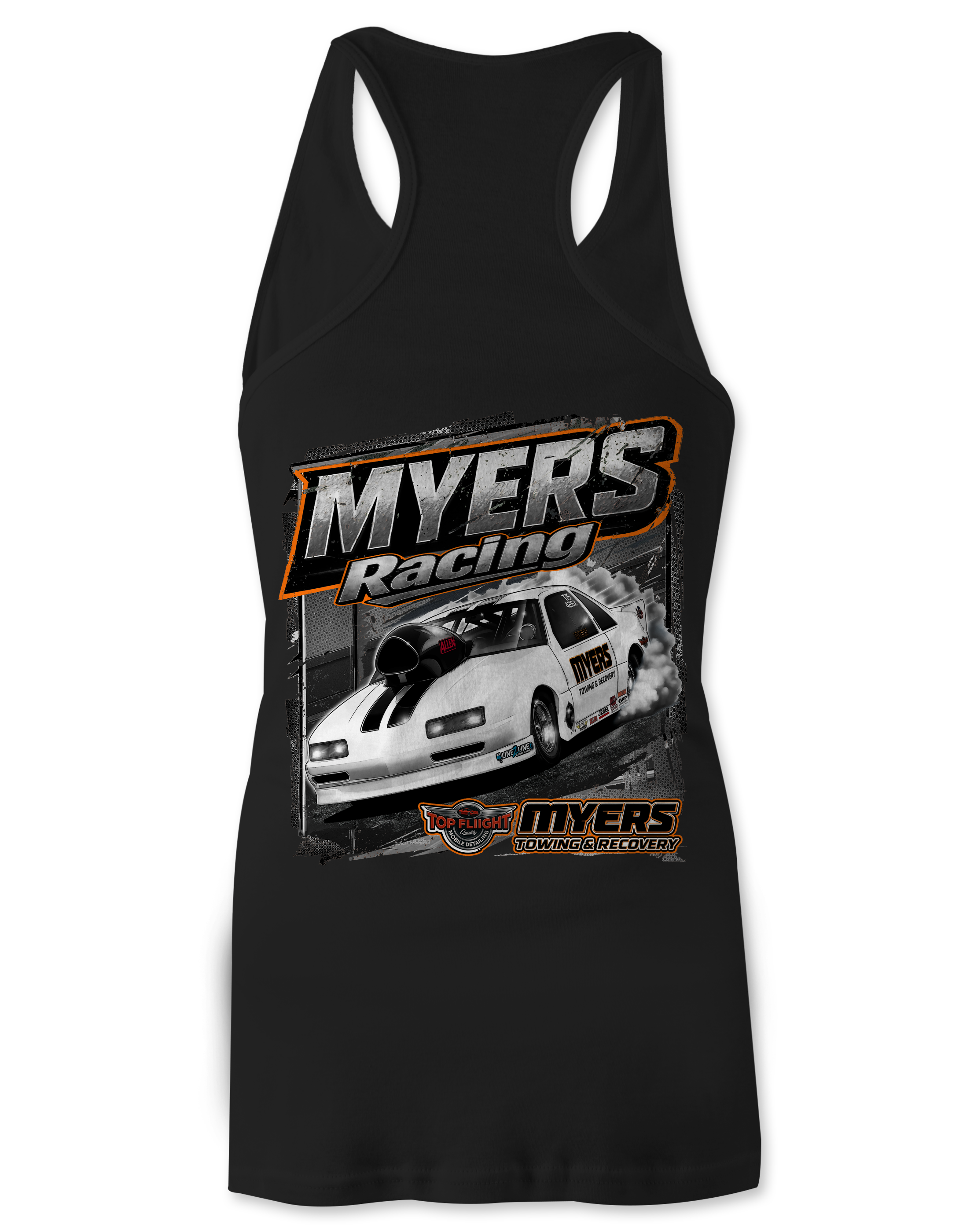 Myers Racing 2025 Tank Tops – Black Acid Apparel