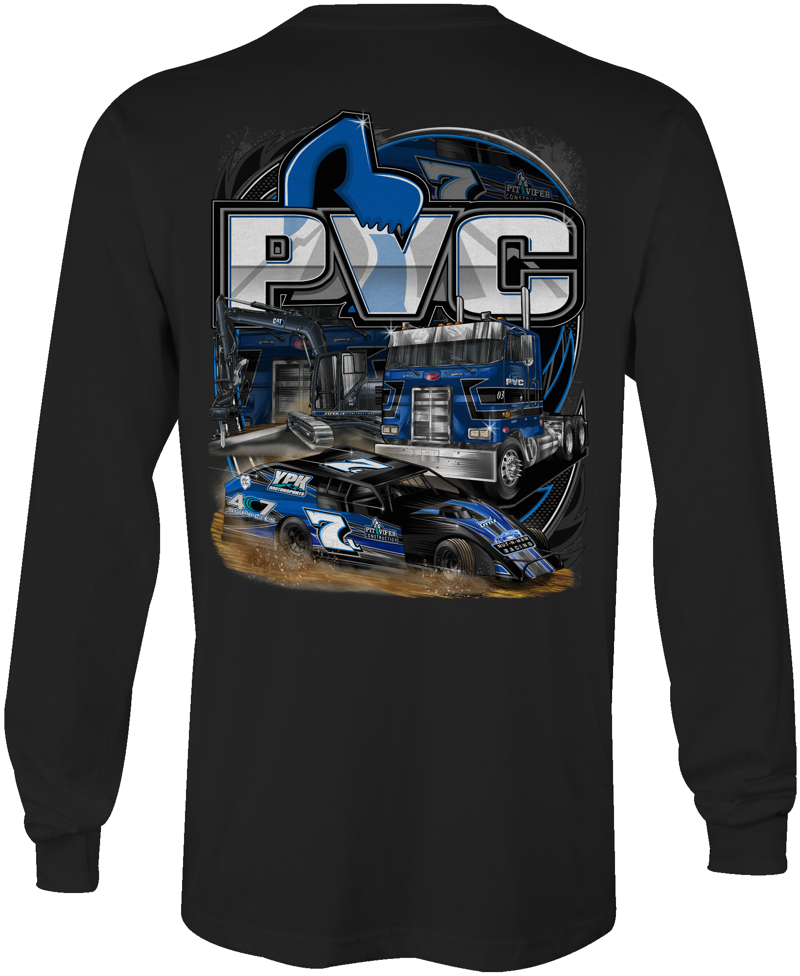 PVC Racing 2025 Long Sleeves – Black Acid Apparel