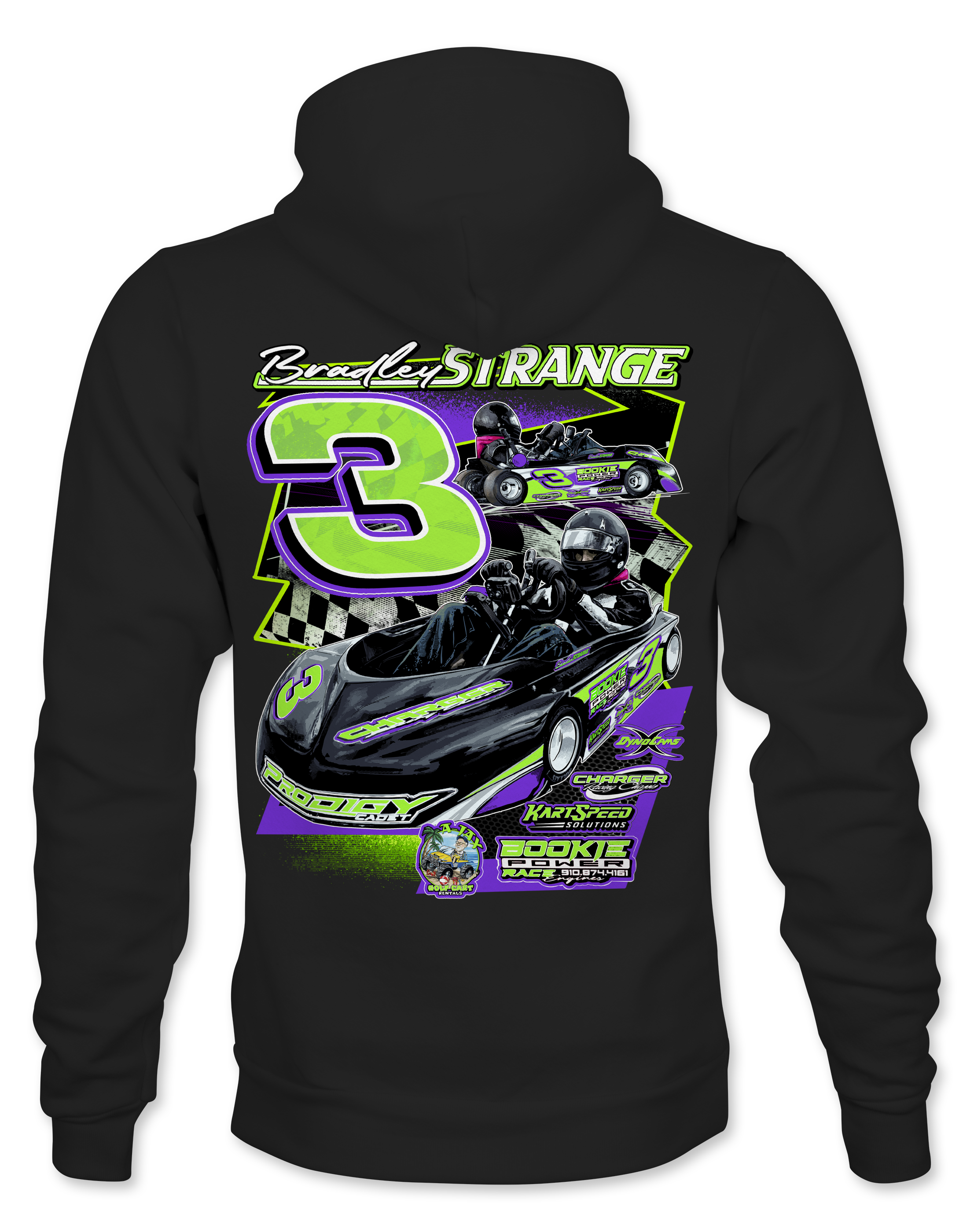 Bradley Strange Hoodies – Black Acid Apparel
