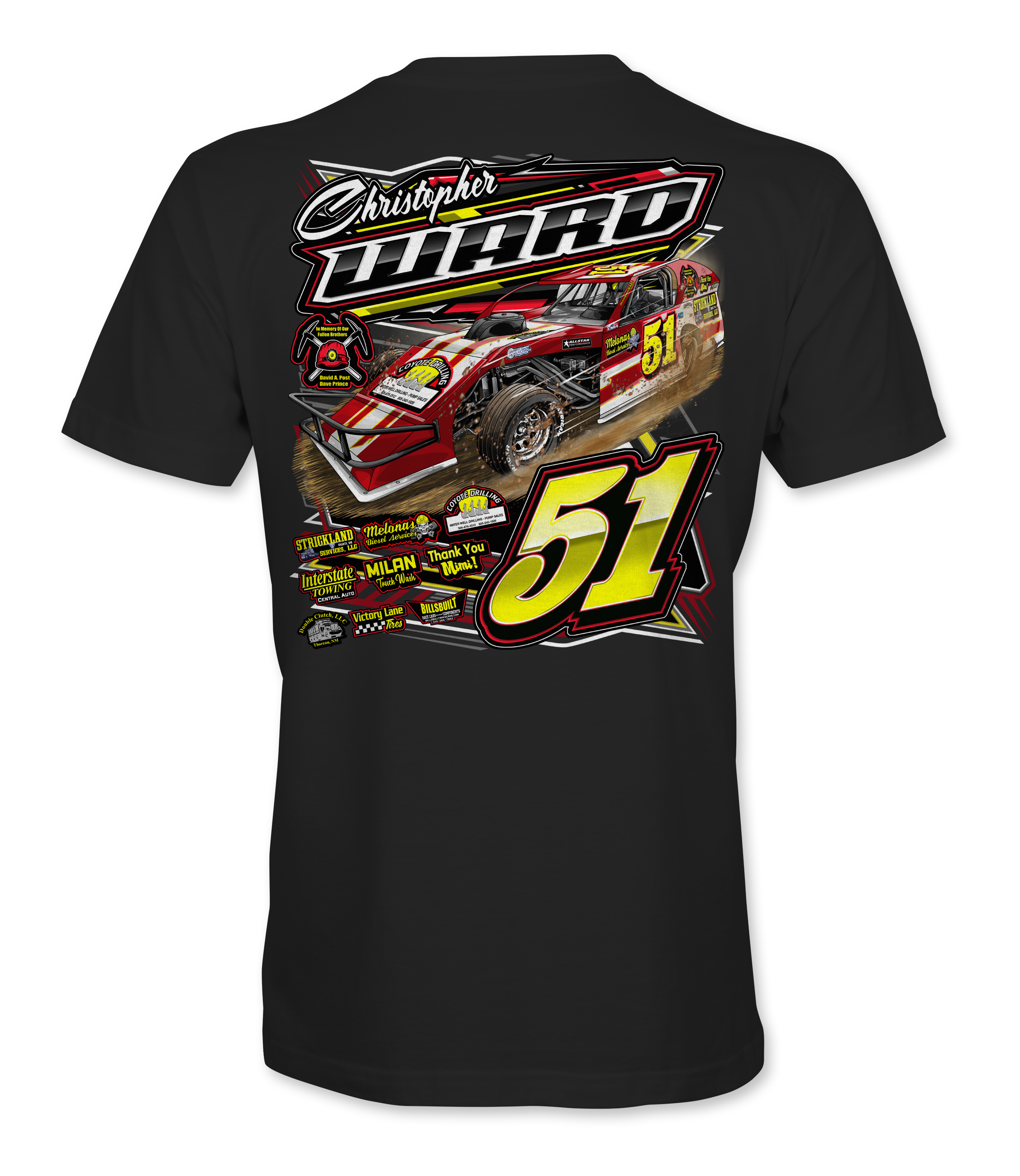 Christopher Ward T-Shirts – Black Acid Apparel
