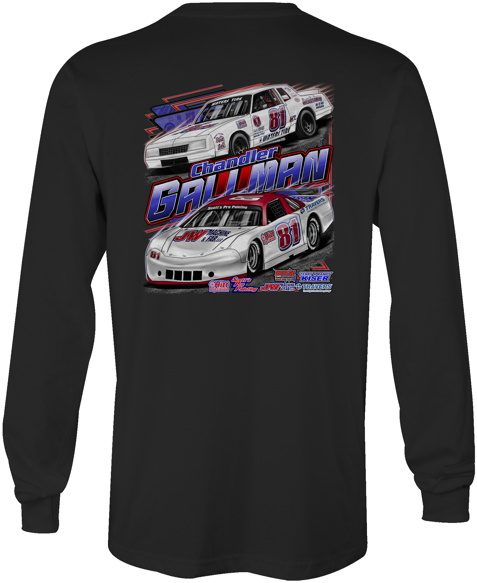 Chandler Gallman Long Sleeves – Black Acid Apparel