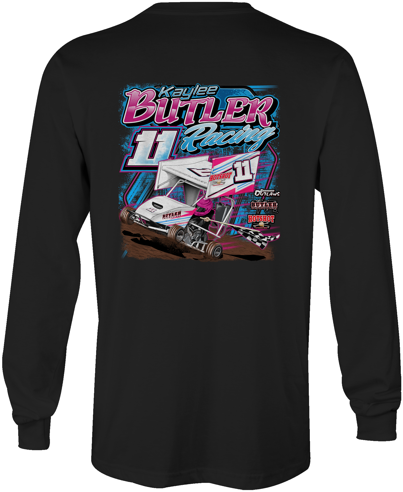 Kaylee Butler Long Sleeves – Black Acid Apparel