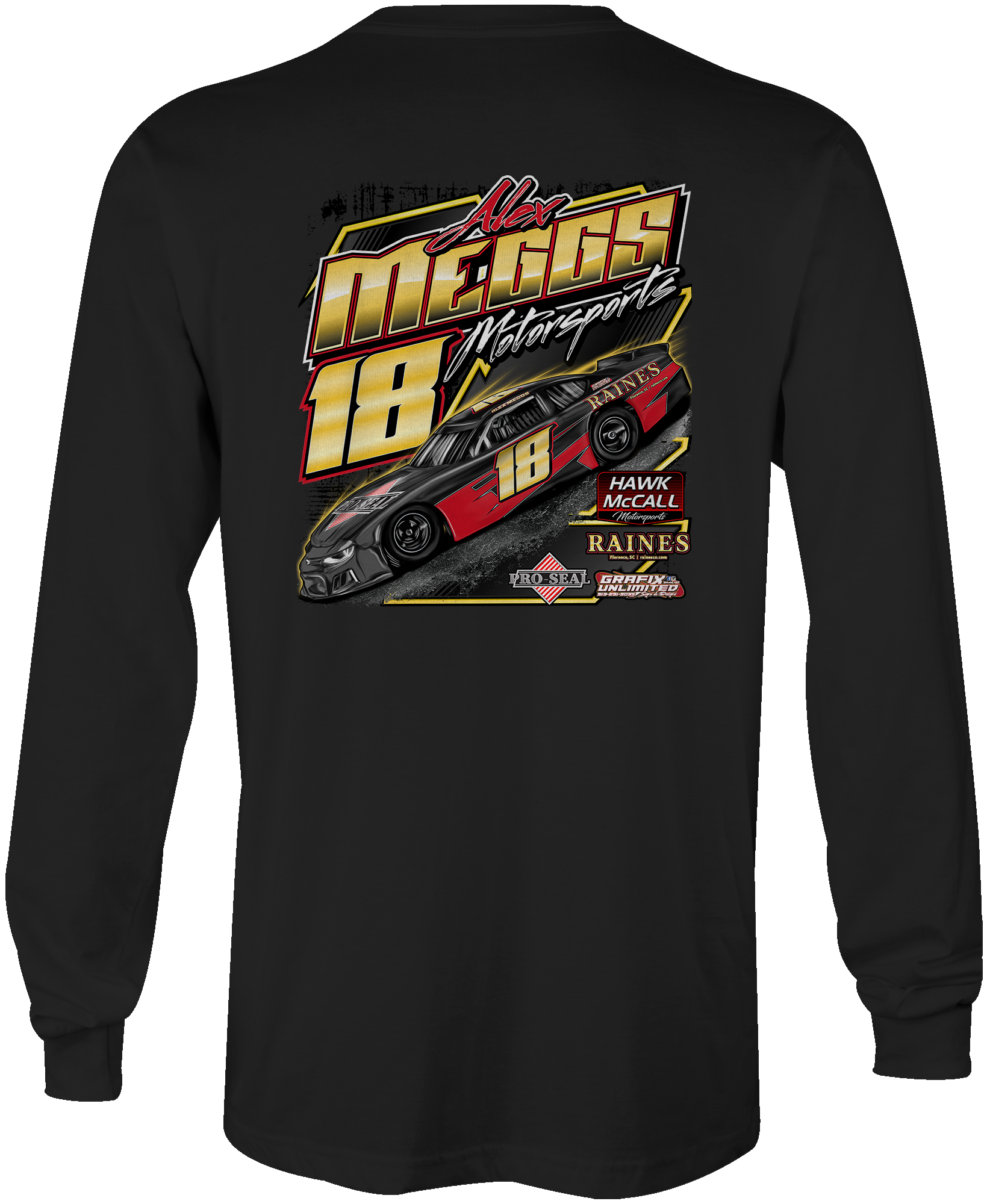Alex Meggs Long Sleeves – Black Acid Apparel