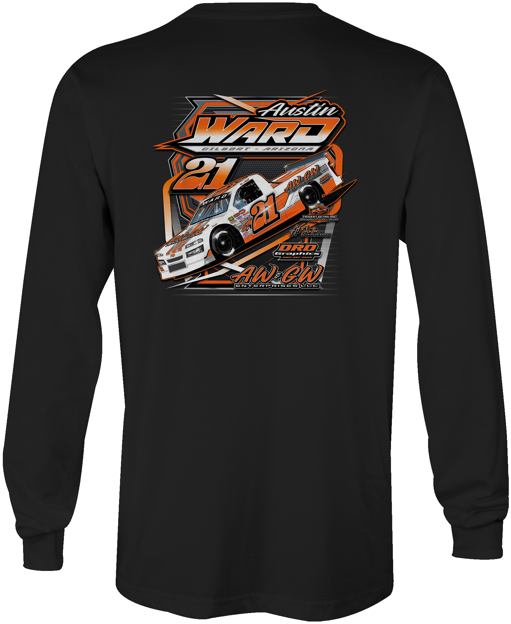 Austin Ward Long Sleeves – Black Acid Apparel