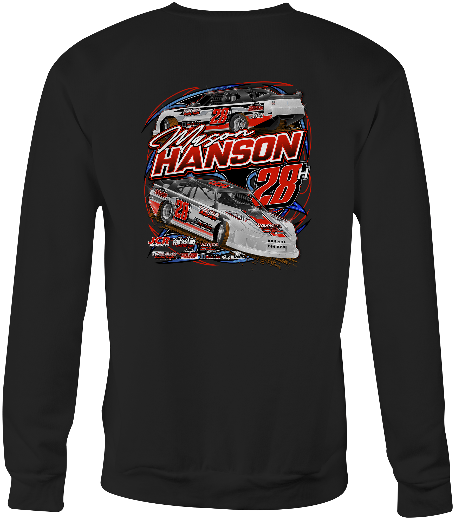 Mason Hanson 2024 Crewneck Sweatshirts – Black Acid Apparel