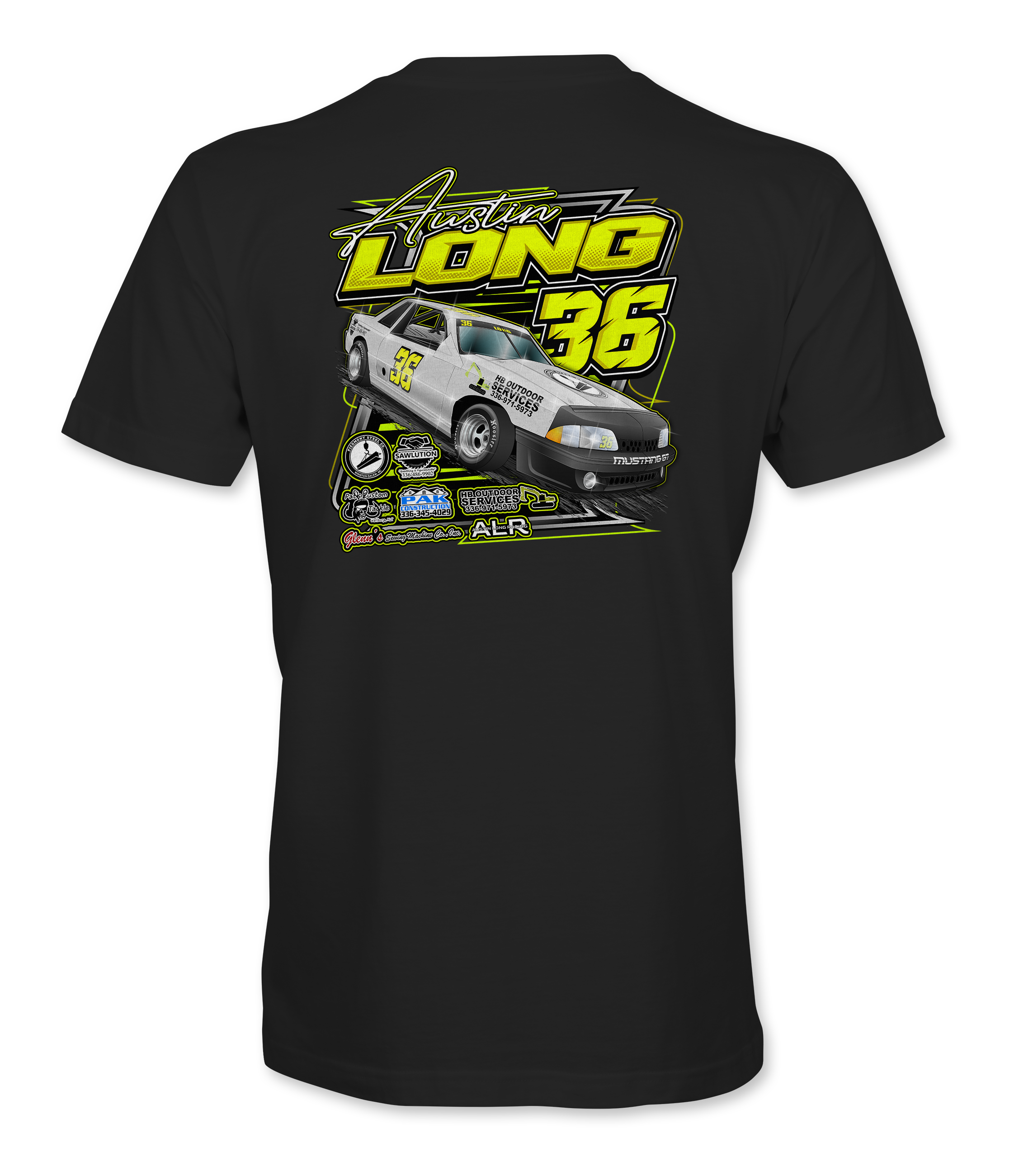 Austin Long T-Shirts – Black Acid Apparel