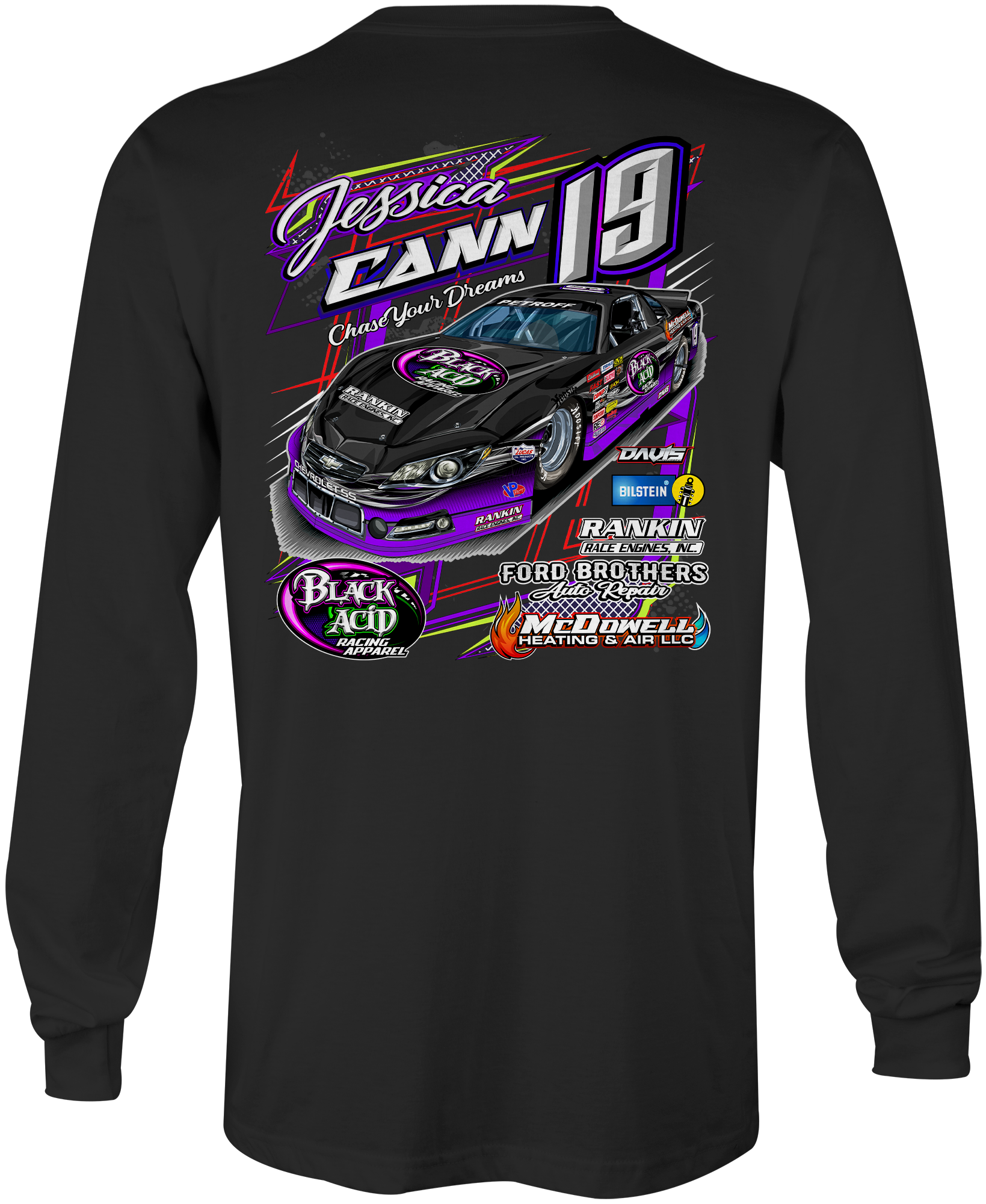 Jessica Cann 2022 Long Sleeves – Black Acid Apparel