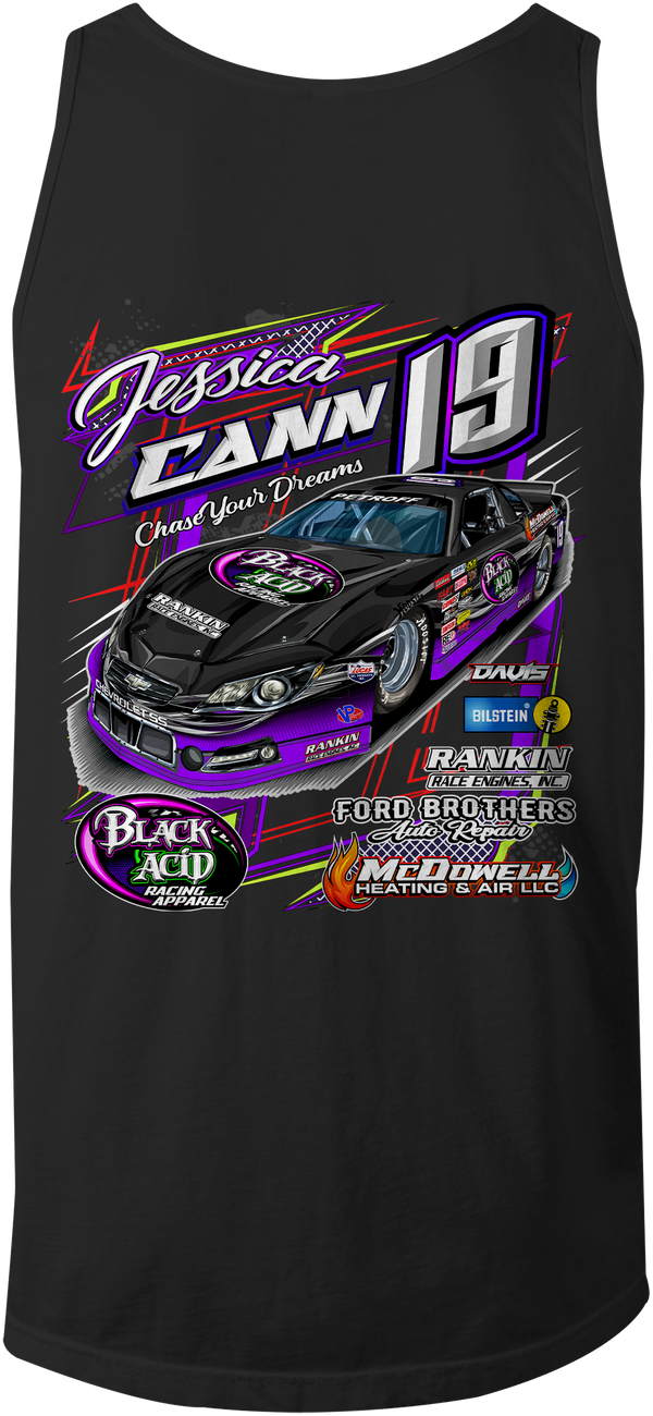 Jessica Cann 2022 Tank Tops - Black Acid Apparel