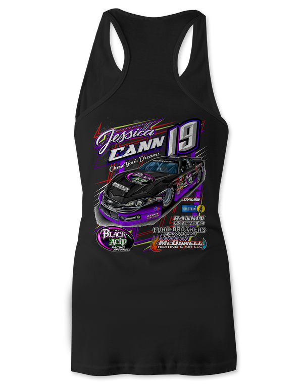 Jessica Cann 2022 Tank Tops - Black Acid Apparel