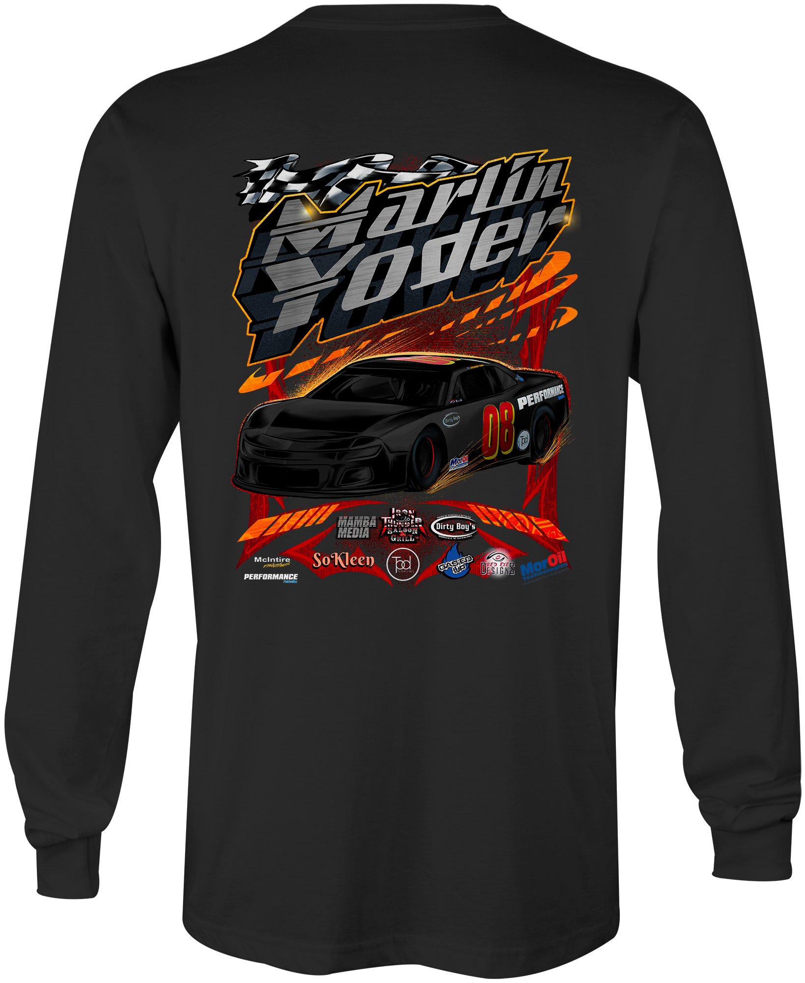 Marlin Yoder Long Sleeves – Black Acid Apparel